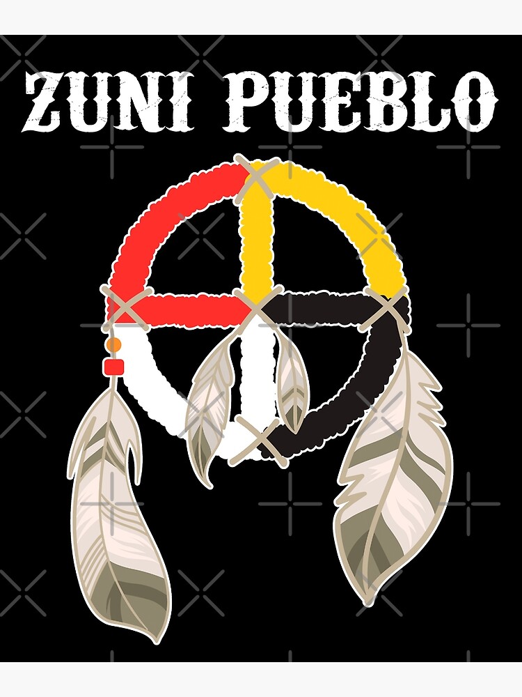 "Zuni Nation Pueblo Native Medicine Wheel" Photographic Print for Sale ...