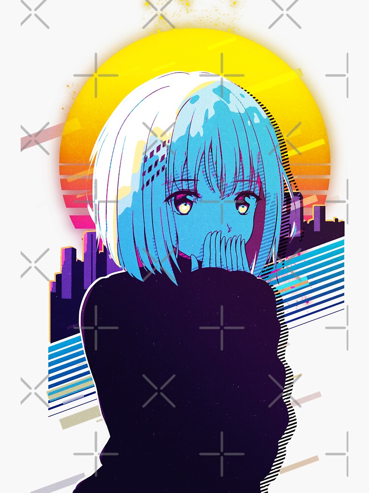 "Origami Date A Live" Sticker for Sale by 80sRetroArt | Redbubble