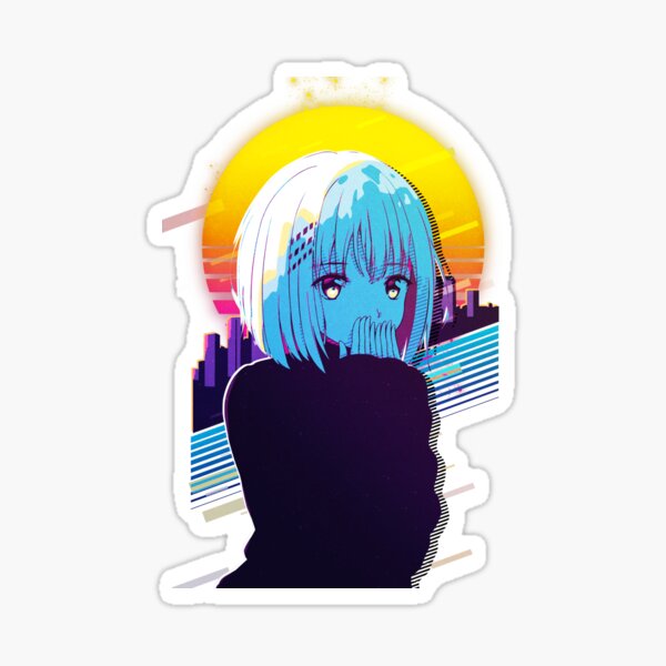 "Origami Date A Live" Sticker for Sale by 80sRetroArt | Redbubble
