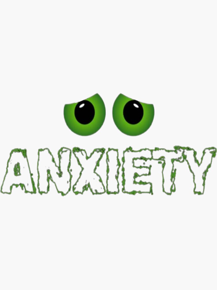 "cute anxiety 2023 sticker " Sticker for Sale by Chochi2001 | Redbubble