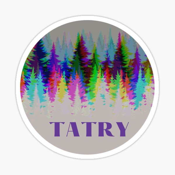 "Tatry" Sticker for Sale by TheRightHonMP | Redbubble