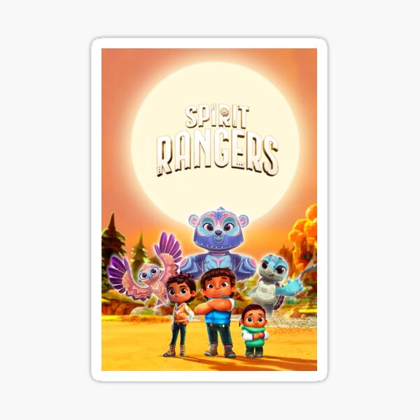"Spirit Rangers" Sticker for Sale by Paul-Richarson | Redbubble