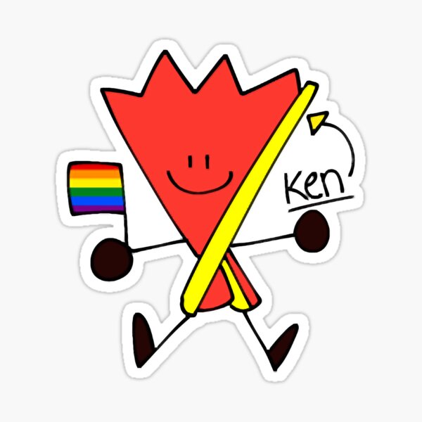 "ken is fan inanimate insanity" Sticker for Sale by RcnArtDesignsx ...