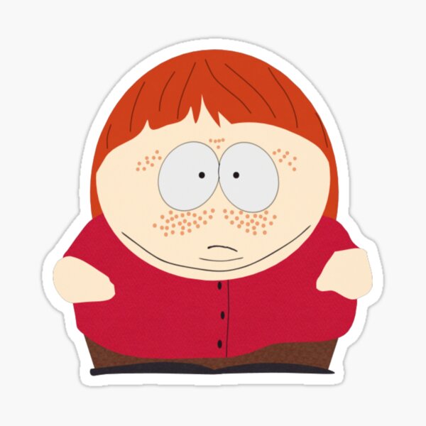 "Ginger Cartman" Sticker for Sale by earlinabottle | Redbubble