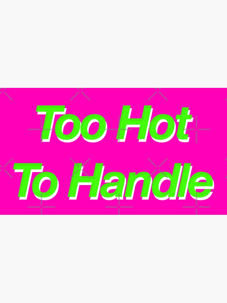 "Too Hot To Handle Netflix Tv Show Logo" Bucket Hat for Sale by ...