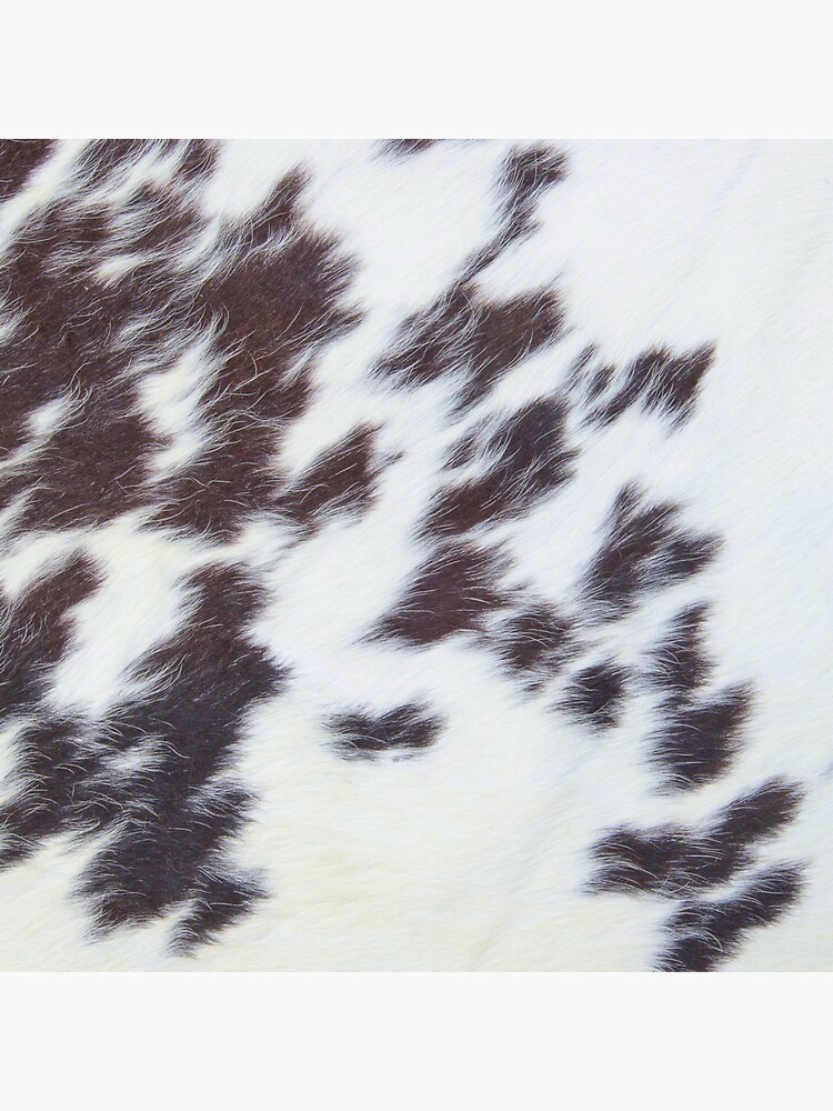 "Brown Cowhide, Cow Skin Print Pattern, Modern Cowhide Faux Leather ...