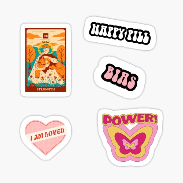 "Aesthetic Quotes Stickers" Sticker for Sale by tiyaran | Redbubble