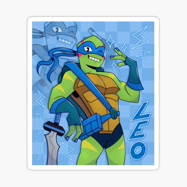 "Leo Poster" Sticker for Sale by Snowydayout | Redbubble
