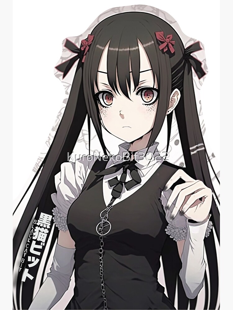 "Anime Style, Wednesday Addams, " Art Print for Sale by KuroNekoBit3022 ...