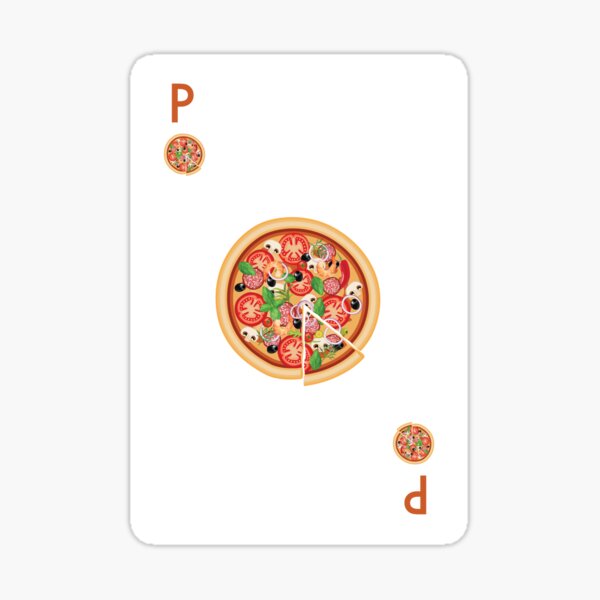 "Pizza Poke Emoji " Sticker for Sale by HippoEmo | Redbubble