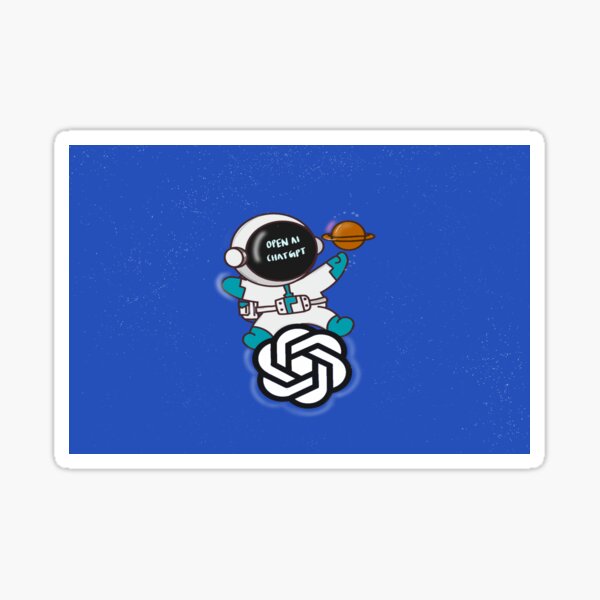 "Chat GPT Essentials" Sticker for Sale by kirubhs | Redbubble