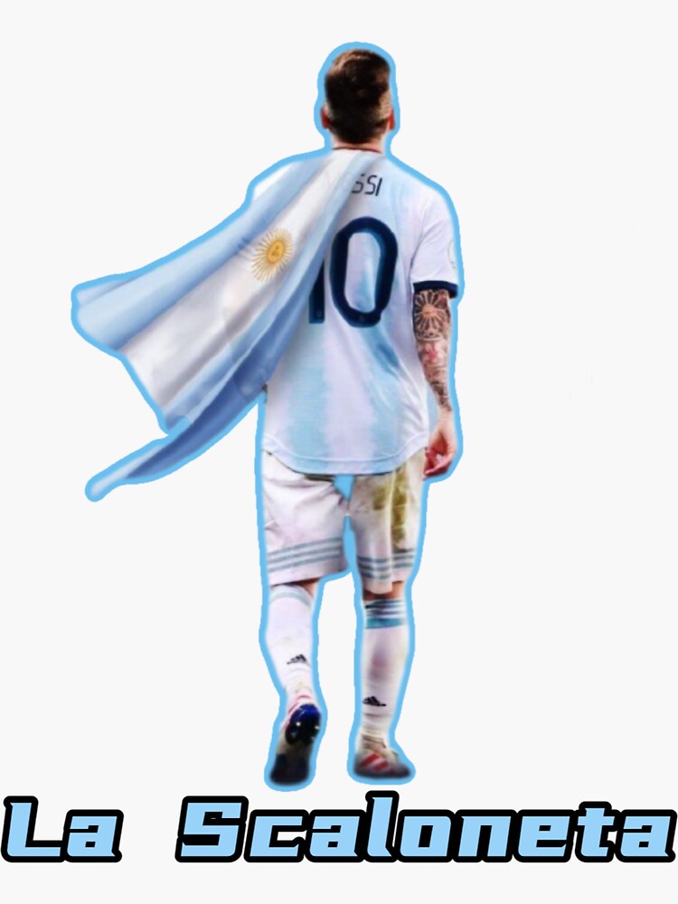 "La scaloneta Argentina" Sticker for Sale by Raplove | Redbubble