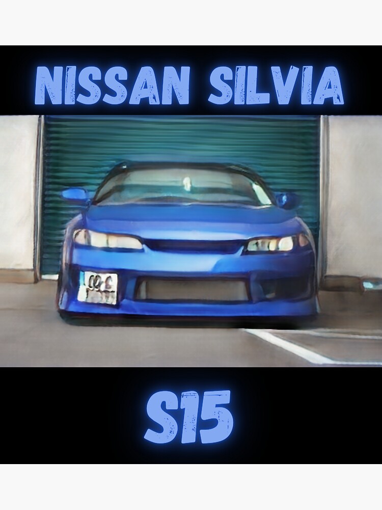 "Nissan Silvia S15 - Cartoon Design" Sticker for Sale by Trevor1984 | Redbubble