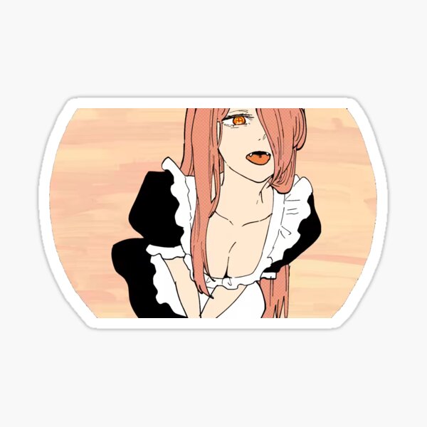 Maid Power Cleavage Sticker For Sale By Theeashop Redbubble