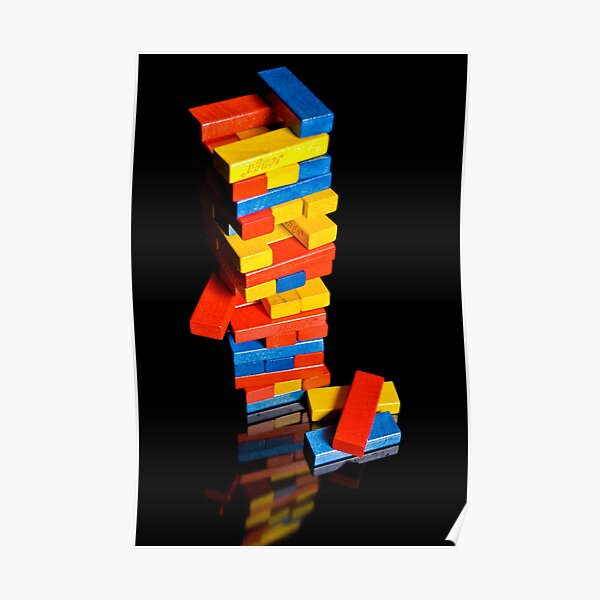 Jenga Posters | Redbubble