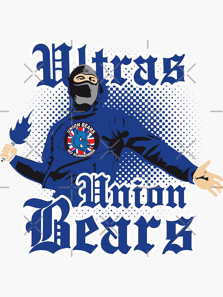 "Union Bears" Sticker for Sale by Muss 86 | Redbubble