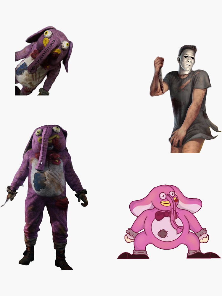 "Dead by Daylight killers" Sticker for Sale by slapmorebellies | Redbubble