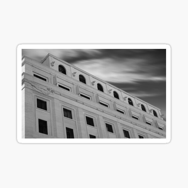 "Architecture long exposure" Sticker for Sale by xrayzone21 | Redbubble