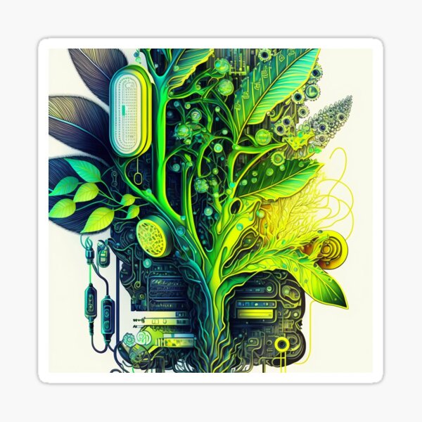 "Bio-Cyborg Pattern, Robotic Electronic Parts, Circuit Parts, Color Ink ...