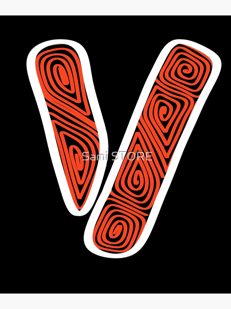 "vlone pop smoke red " Poster for Sale by saminour | Redbubble