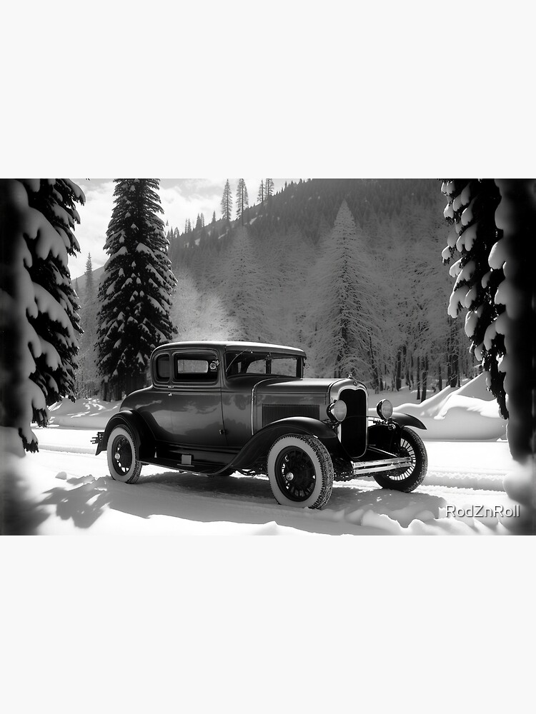 "Winter Hot Rod: Snow and Steel #20, a perfect gift for all American ...
