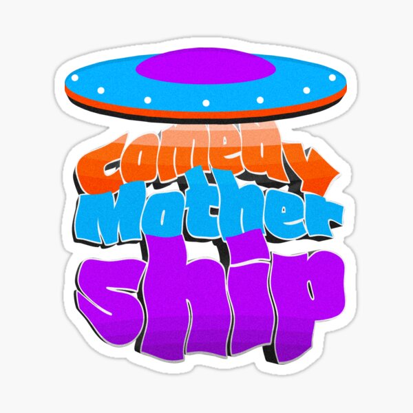 "Comedy Mothership - Joe Rogan Fan Design" Sticker for Sale by ...