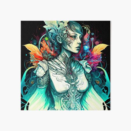 "Bionic Woman, Beautiful Biomechanical Robot, Botanical Cyborg, Virtual ...