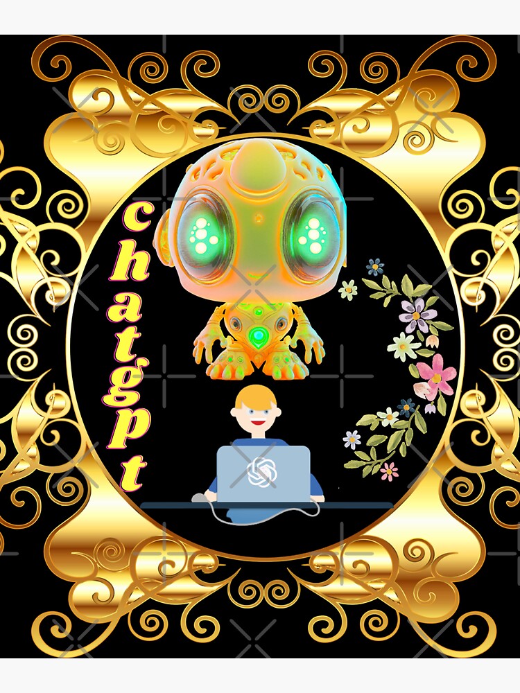 " chatgpt" Sticker for Sale by krafi | Redbubble