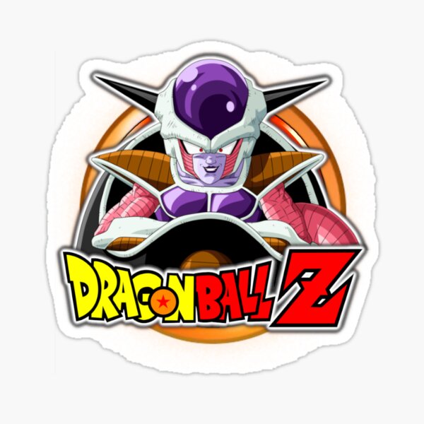 "Dragon Ball Z logo (Frieza 1st form)" Sticker for Sale by ...