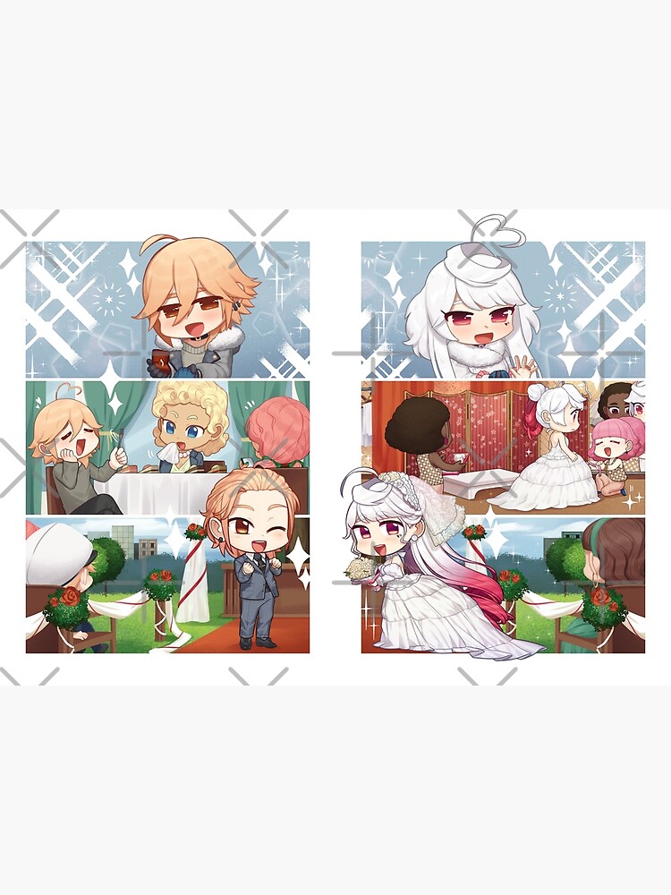 "Groom Hio and Bride Maika" Poster for Sale by hiomaiks | Redbubble