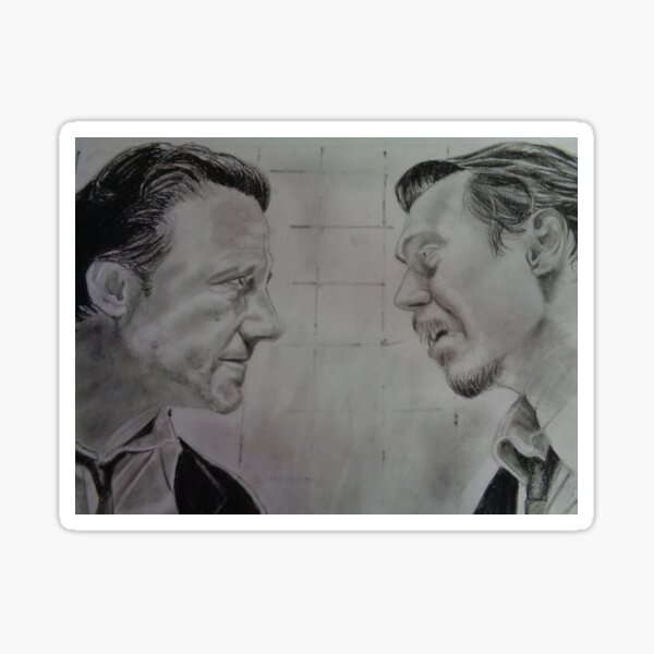 "HARVEY KEITEL STEVE BUSCEMI" Sticker for Sale by NOZZART | Redbubble