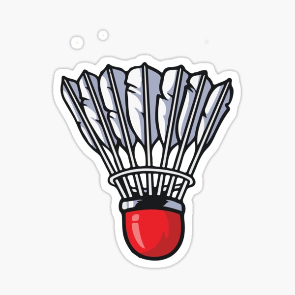 "Badminton" Sticker for Sale by wacas | Redbubble