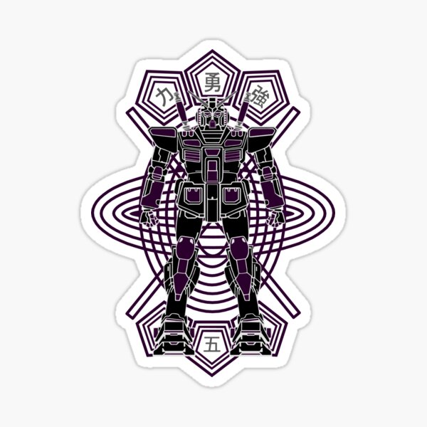 "Mecha Suit No. 5" Sticker for Sale by ZeroFormula | Redbubble