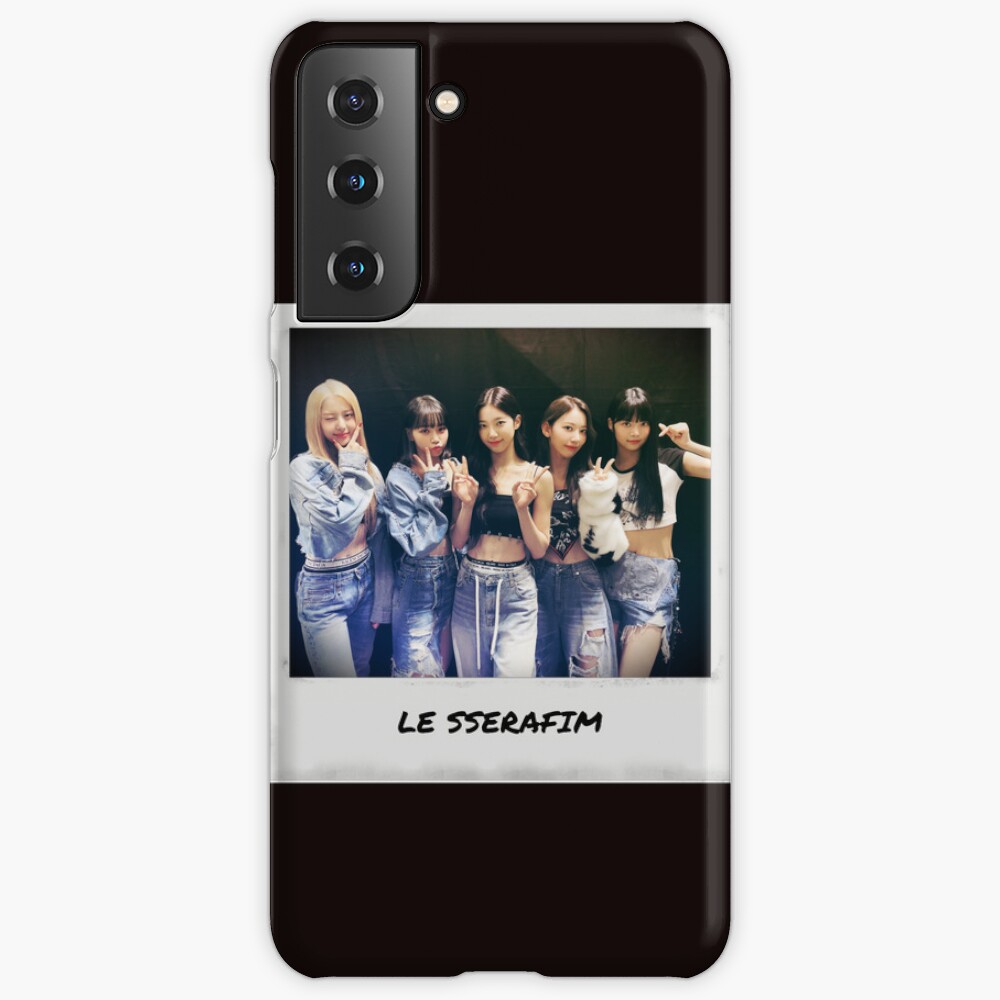 "LE SSERAFIM Yunjin, Chaewon, Kazuha, Sakura, Eunchae group original art" Samsung Galaxy Phone ...