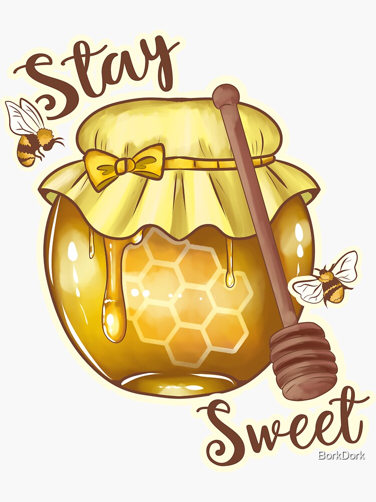Stay Sweet Sticker For Sale By Borkdork Redbubble