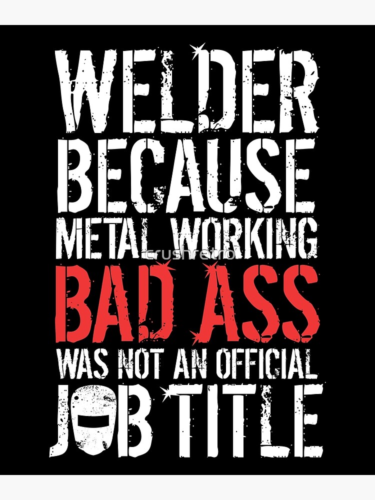 "Funny Welding Fabricator Welder Worker Men Women" Greeting Card for ...
