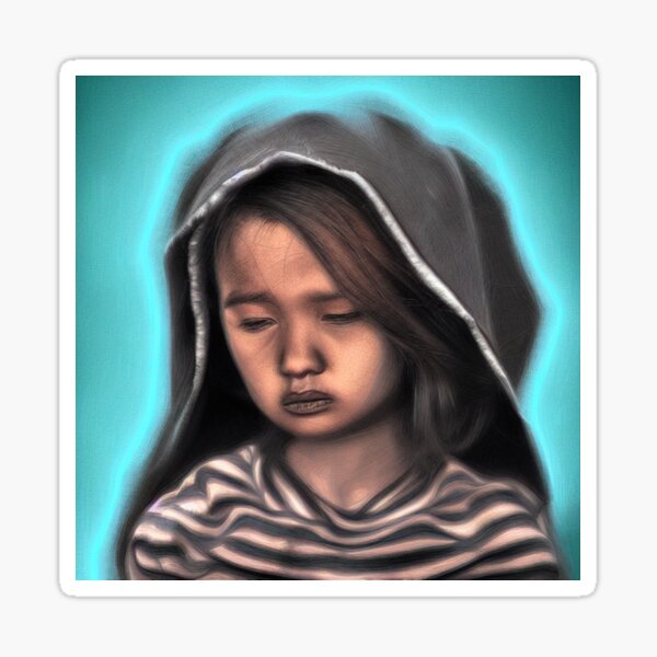 "concerned might" Sticker for Sale by MyOilArt4you | Redbubble