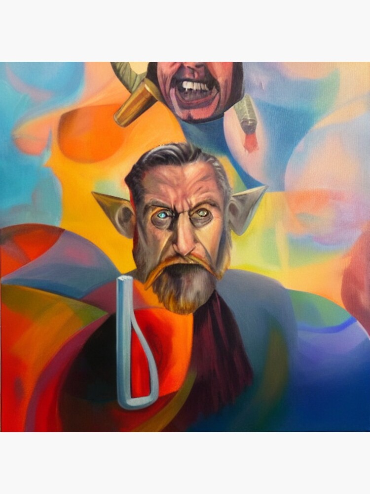 "Psycho Madness - Head Wizard" Sticker for Sale by PsychoMadness ...