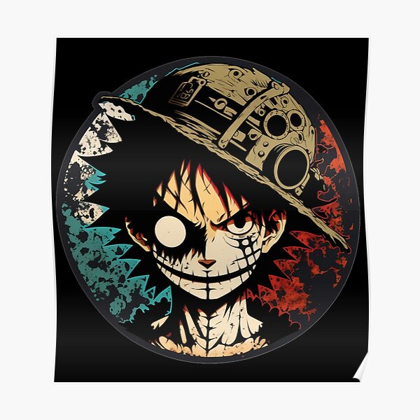 "One Piece Luffy" Poster for Sale by HD90 | Redbubble