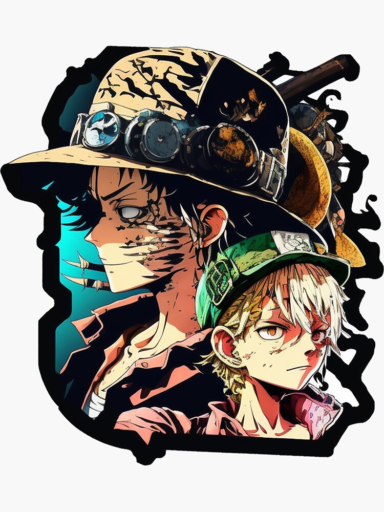 "Luffy One Piece" Sticker for Sale by HD90 | Redbubble