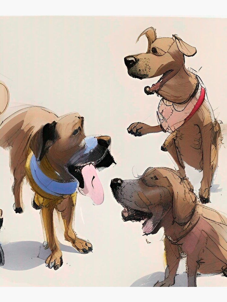 " Three Headed Dog Stickers 2023" Sticker for Sale by SociableAnimals ...