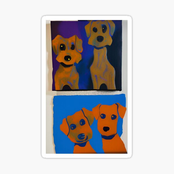 "Three Headed Dog Stickers 2023" Sticker for Sale by SociableAnimals ...