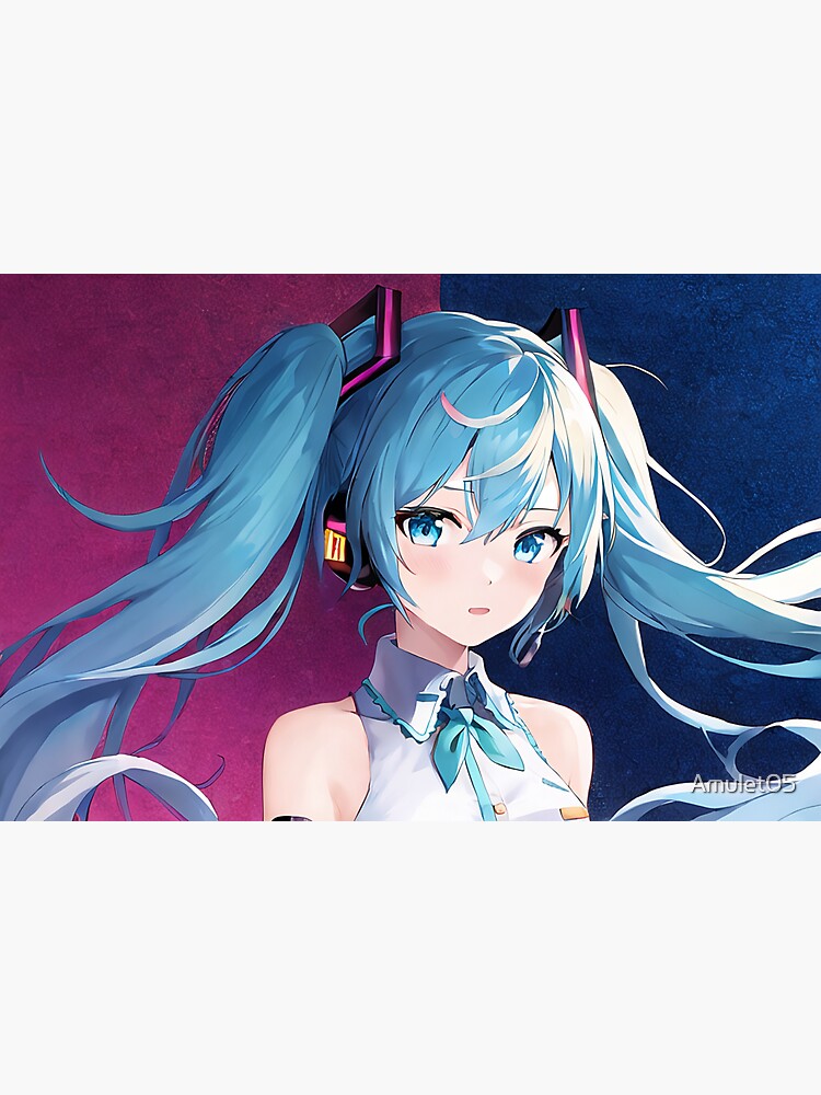 "Hatsune Miku" Sticker for Sale by Amulet05 | Redbubble