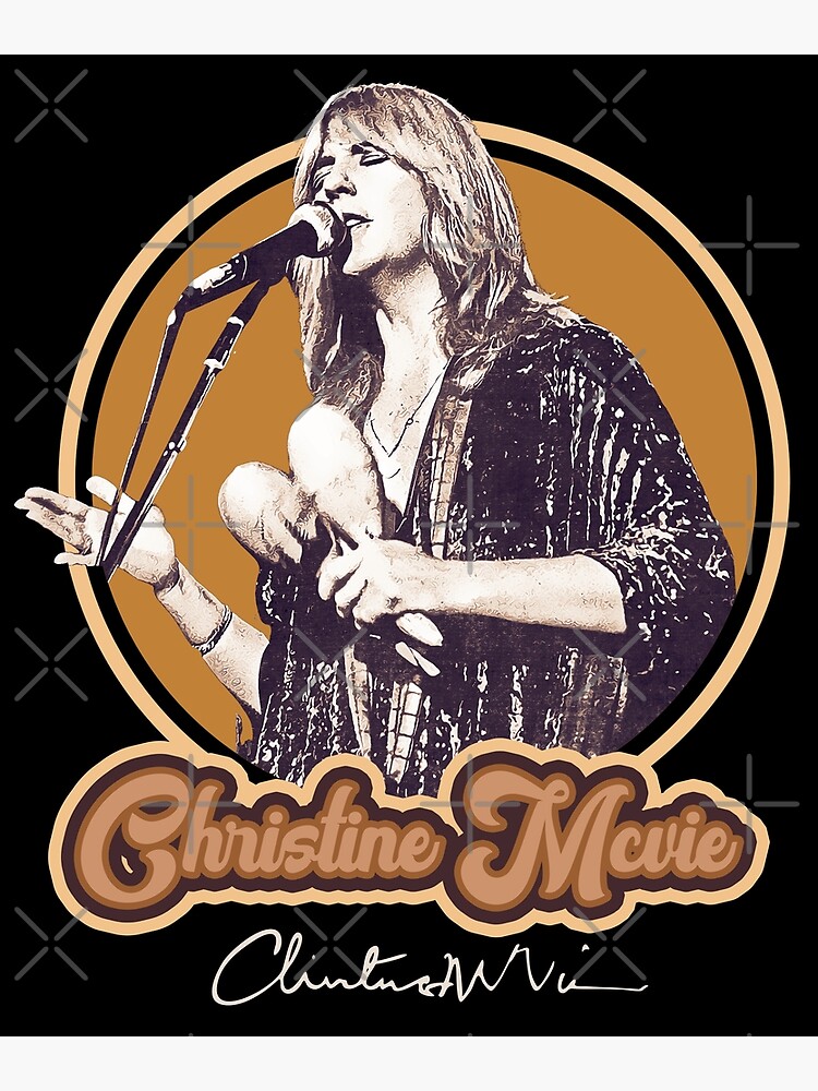 "Christine McVie Perfect Singer R.I.P Signature Retro 80s 90s Vintage ...