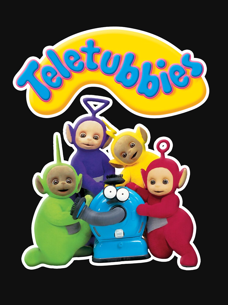 "Teletubbies and Vacuum" T-shirt for Sale by neugebauer5 | Redbubble ...