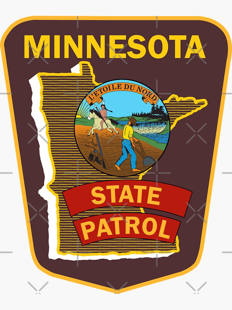 Mn State Patrol Logo MINNESOTA STATE PATROL Patches Old/obsolete Group