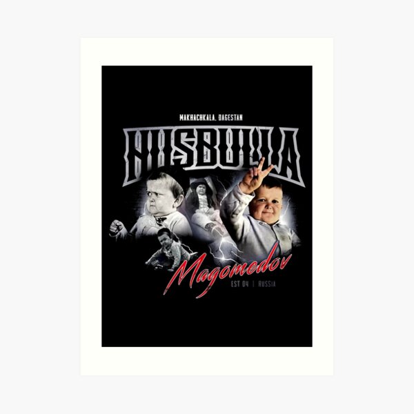 "Hasbulla Magomedov Vintage" Art Print for Sale by GregoryFalk | Redbubble
