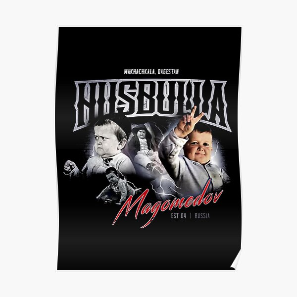"Hasbulla Magomedov Vintage" Poster for Sale by GregoryFalk | Redbubble