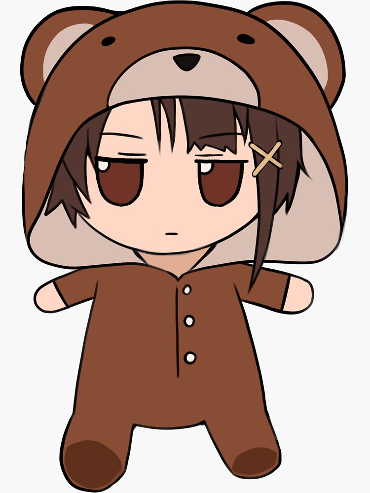 "fumo lain iwakura " Sticker for Sale by fisherphobic | Redbubble