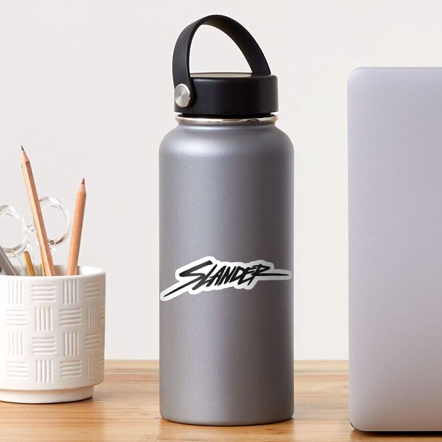"Slander Logo" Sticker for Sale by strongmod | Redbubble